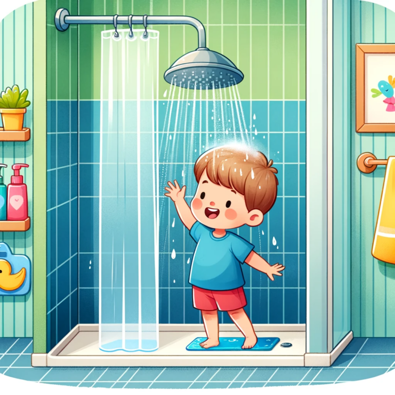 La douche - Spécial Enfants